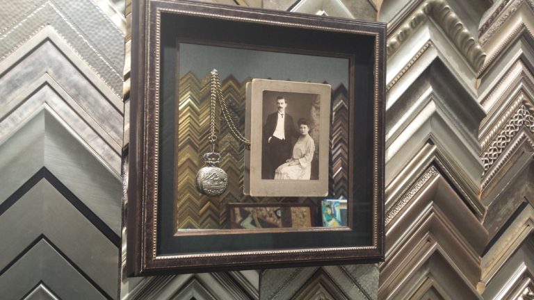 Framing an Antique Pocket Watch – Finer Frames